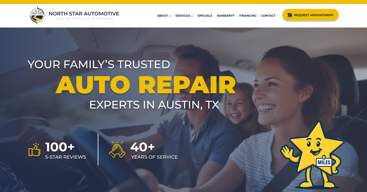 Auto Repair Austin TX | North Star Automotive | ASE Certified ...